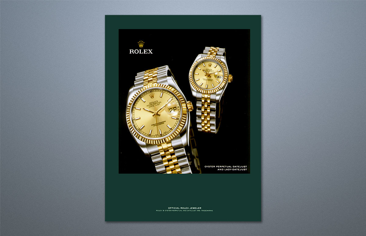 Rolex National Ads - Benchmark Graphics, LTD